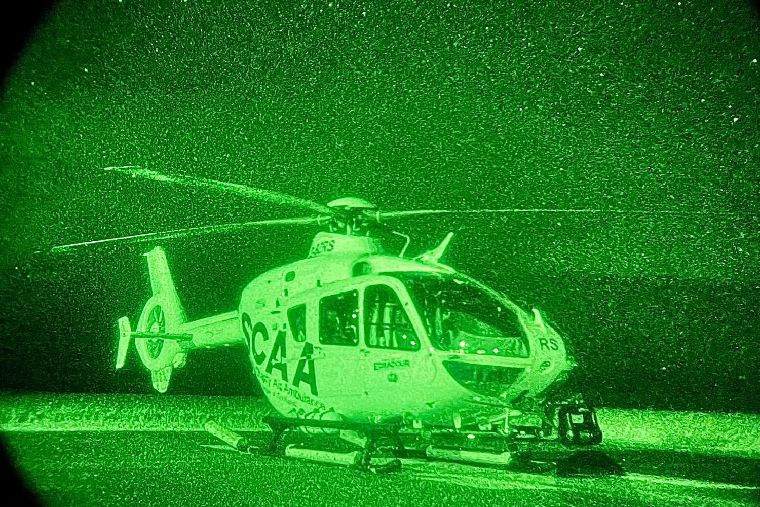 Night vision Q&A with SCAA pilot | Scotland's Charity Air Ambulance