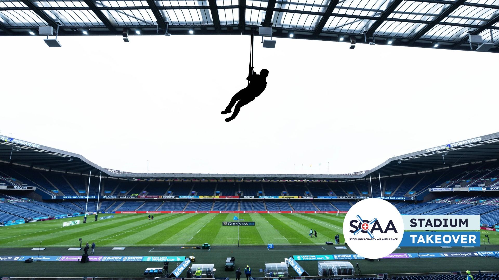 SCAA Stadium Takeover | Scotland's Charity Air Ambulance