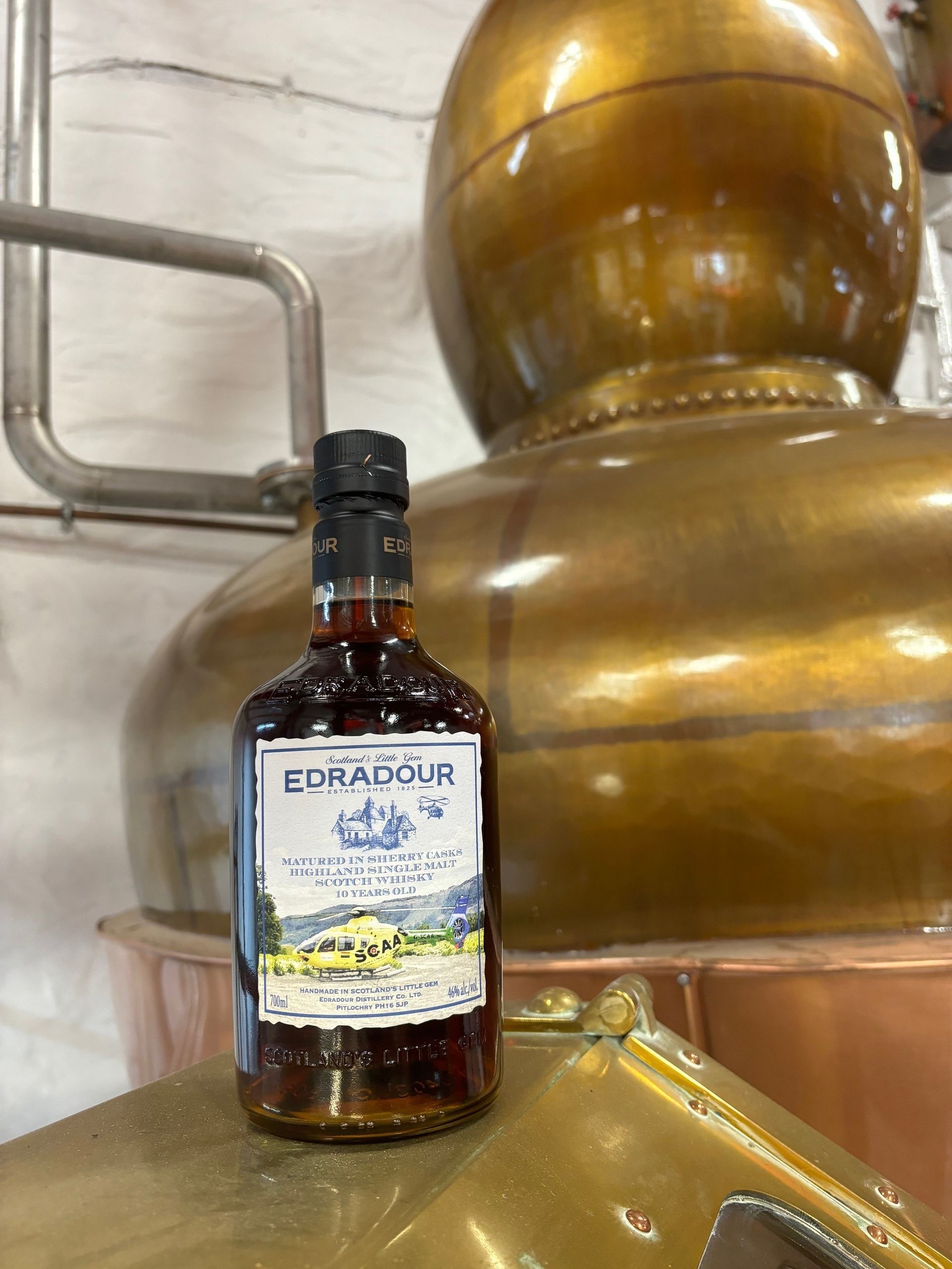 Exclusive Edradour whisky fuels SCAA’s life-saving flights | Scotland's ...