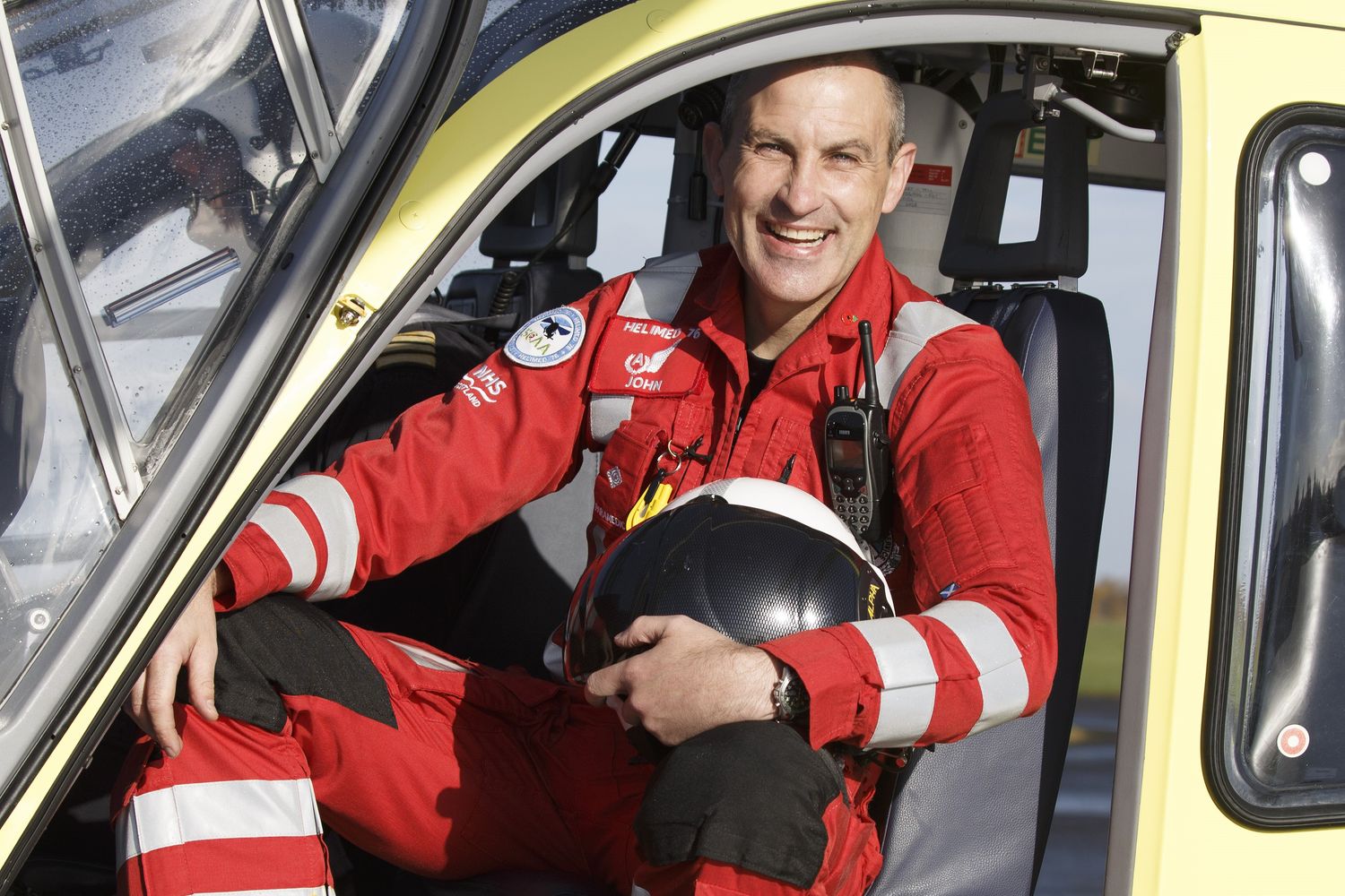 Scotland's Charity Air Ambulance bid a sad farewell to its longest ...